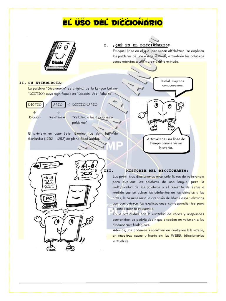 Uso Del Diccionario - 09-05-2022 | PDF | Diccionario | Verbo