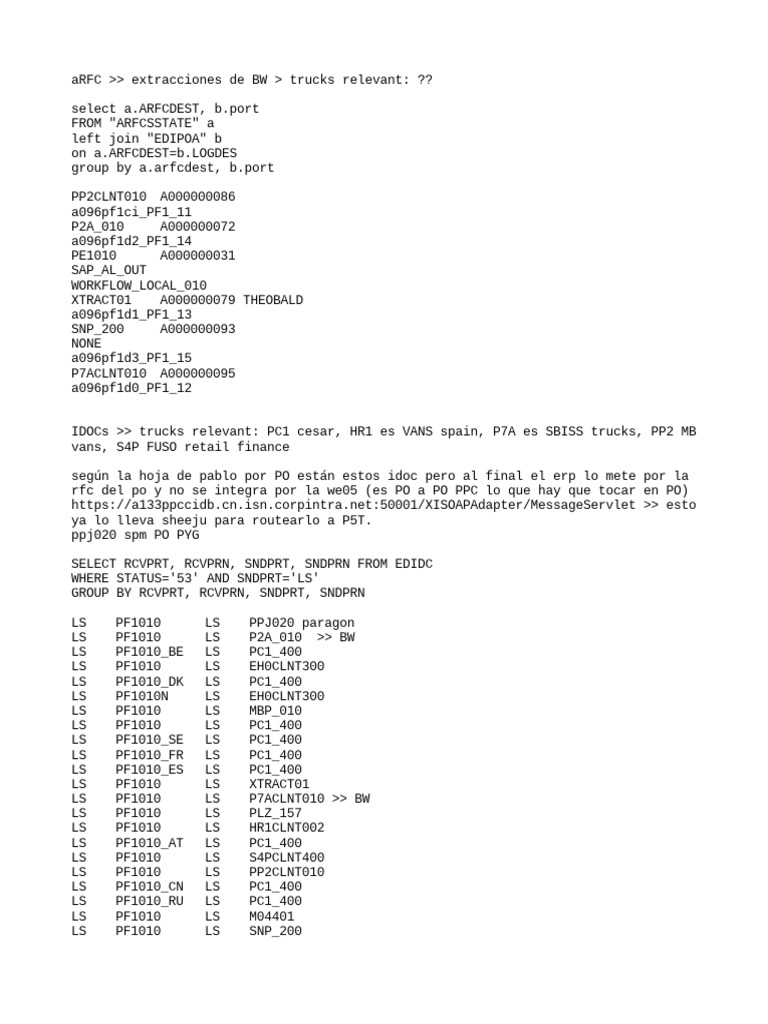 Cofico Arfc&idoc Analysis | PDF