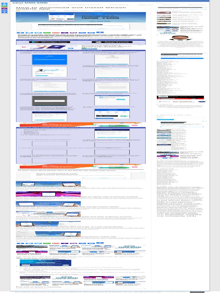 How To Download and Install GCash Mobile App - Online Quick Guide 2 PDF | PDF | Credit Card ...