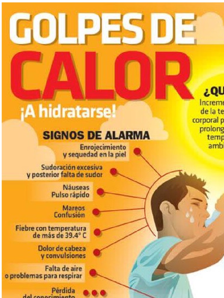Cartel Golpes de Calor | PDF