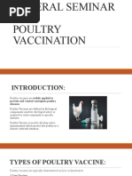 Layer Poultry Vaccination Schedule | PDF | Health Care | Diseases And ...