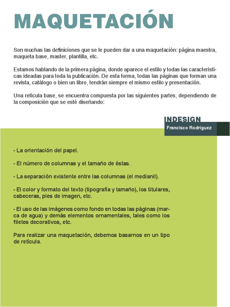 Tipos de Retículas en Diseño Gráfico | PDF | Diseño de página
