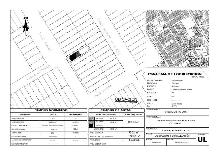 Plano Ubicación y Localización | PDF