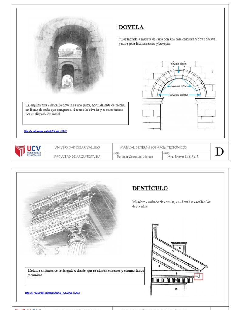 Dovela: Arco Bóveda | PDF | Techo | Bóveda (Arquitectura)