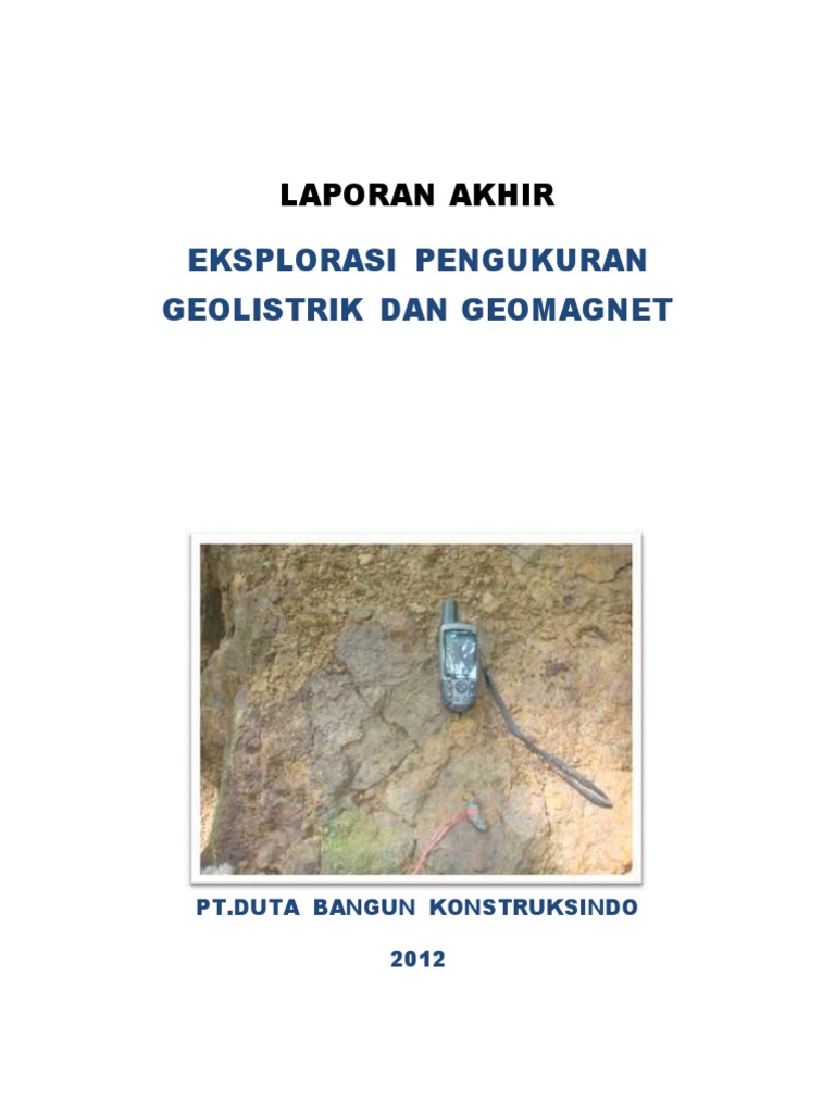 Lap.Akhir Geomagnet | PDF