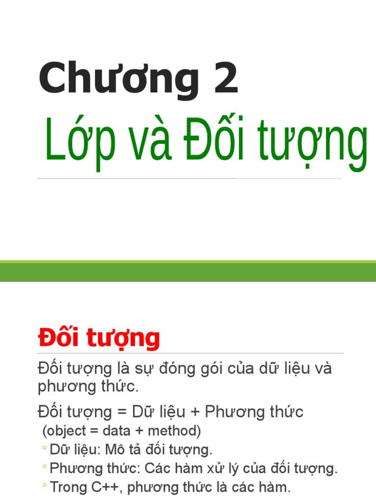 02 - LTHDT - BG2 - Chuong 2 - Khai Bao Lop - Bien - Mang - Contro - Doituong - Up - LMS | PDF