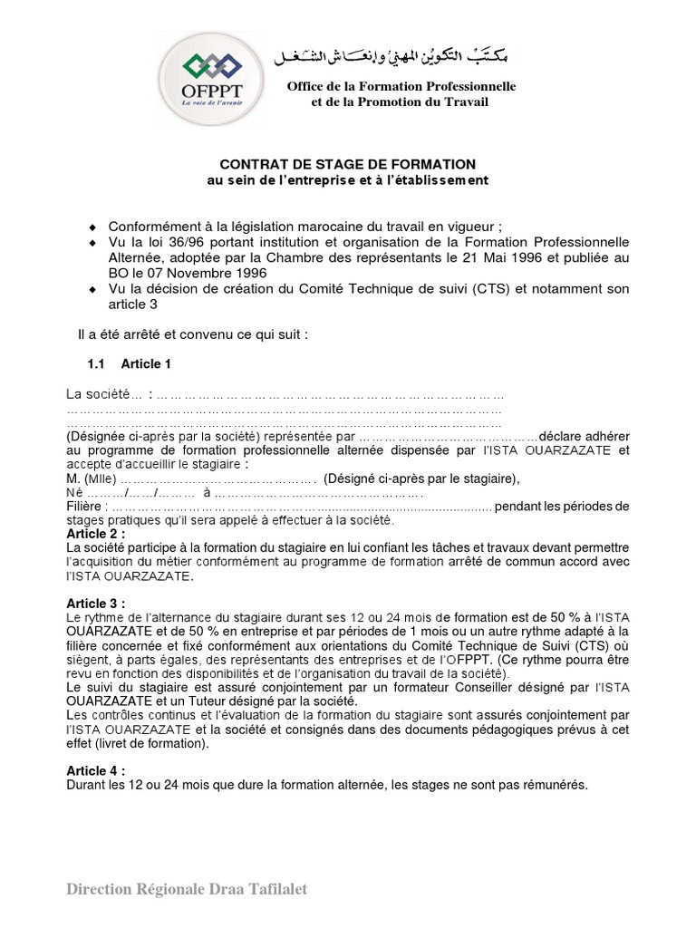 Contrat Fpa PDF | PDF