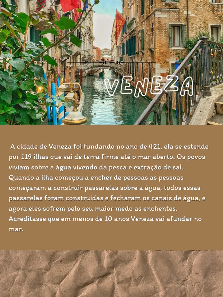 Veneza | PDF | Veneza