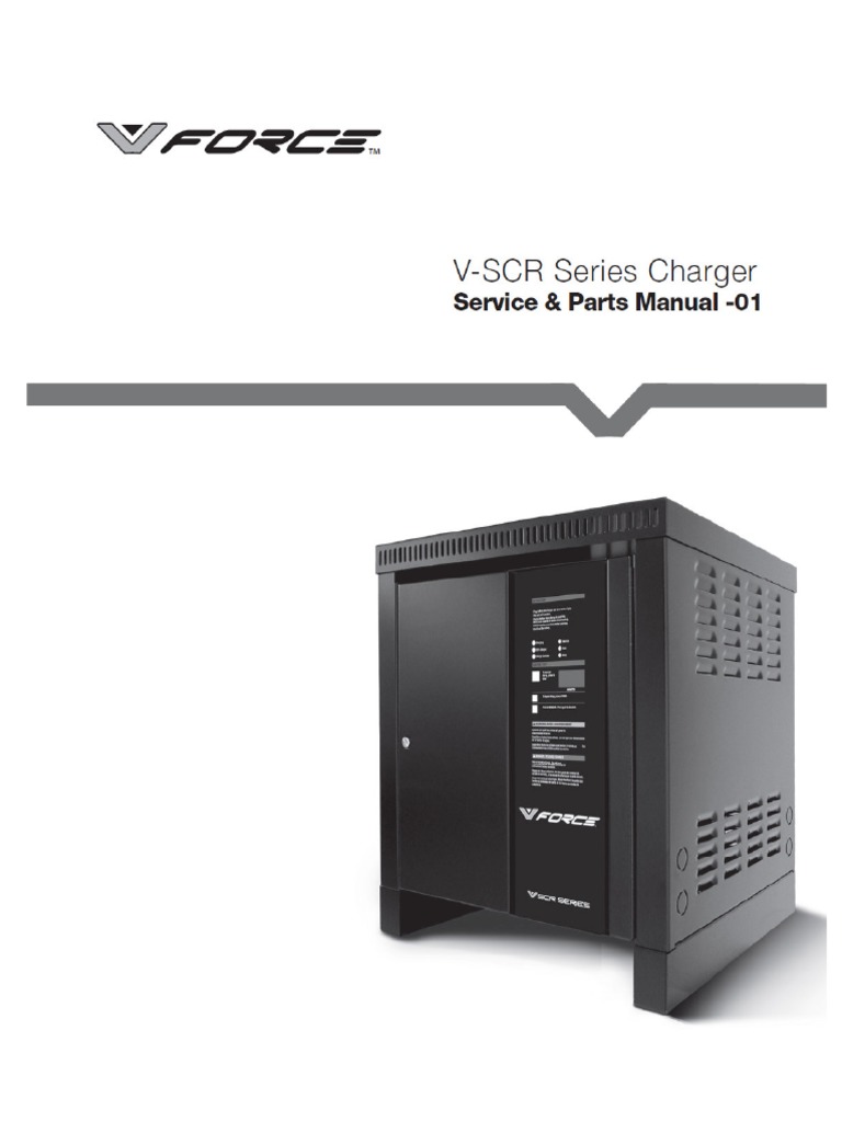 V-Force SCR Service & Parts Manual | PDF | Battery Charger | Electrical ...