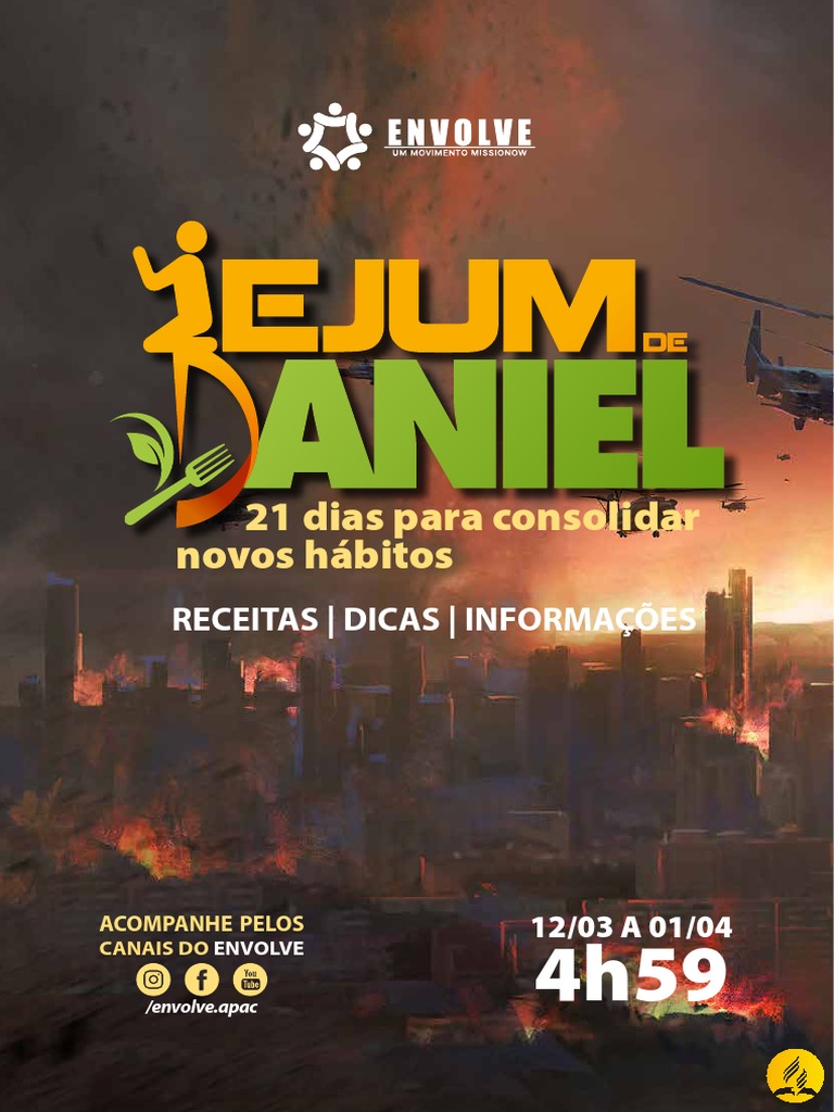 Jejum de Daniel: Guia de 21 Dias | PDF | Caldo | Pães