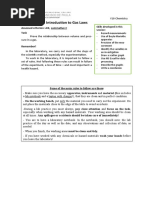 Exploring Pressure-Volume in Syringes | PDF | Gases | Pressure