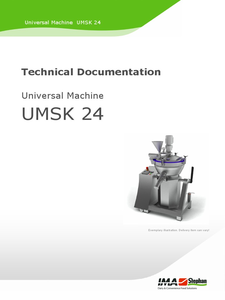 Stephan UMSK-24 - Manual (EN) | PDF