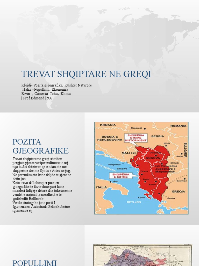 Trevat Shqiptare Ne Greqi | PDF