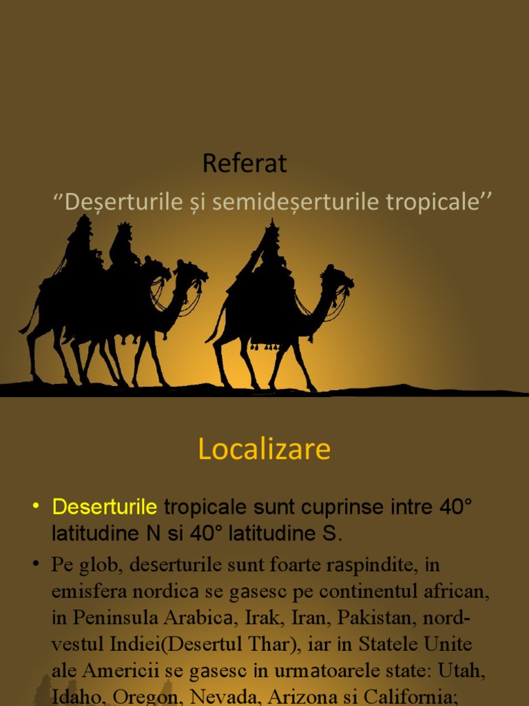 Deserturile | PDF