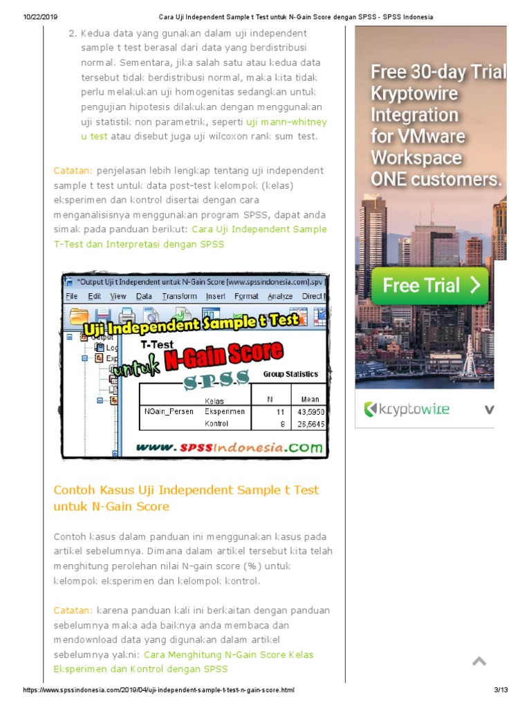 Mengukur Efektivitas Metode Pembelajaran Berbasis Kooperatif dan Konvensional melalui Uji ...