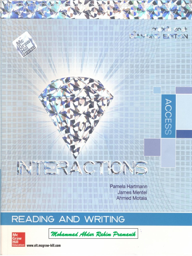 Interactions Reading & Writing Diamond Edition LEVEL ONE PDF | PDF