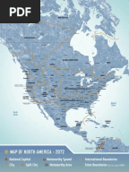 Shadowrun 4th Edition - Sixth World Almanac - World Map Poster