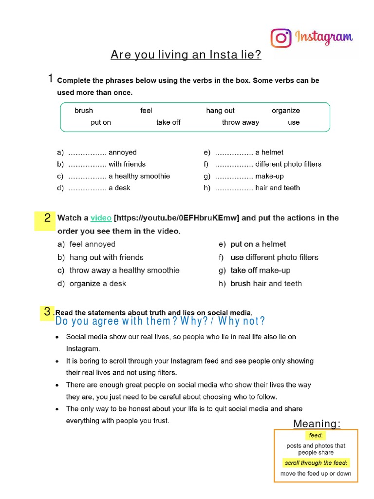 Living An Insta Lie | PDF