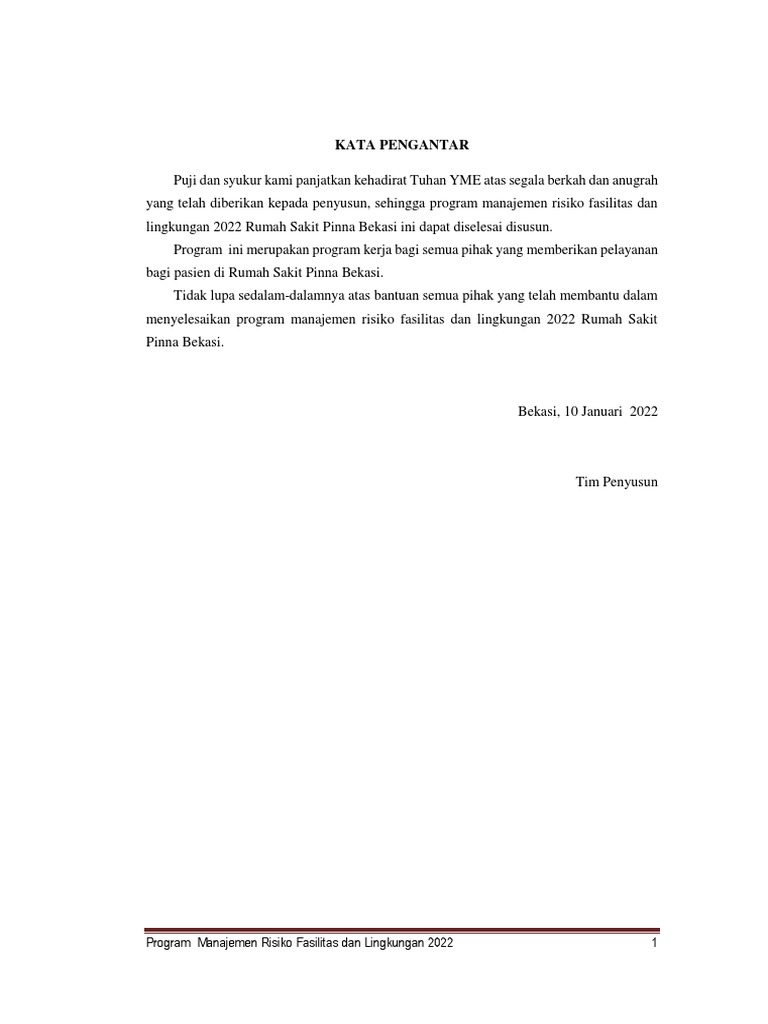 2 - Program Panduan MFK RS Pinna PDF | PDF