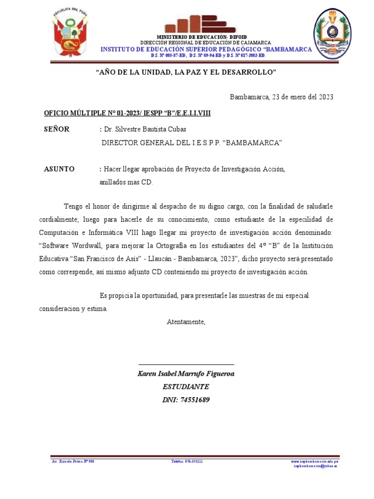 Informe García Choroco Jadmil Maycol | PDF