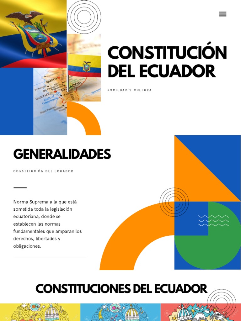 Constitución Del Ecuador | PDF