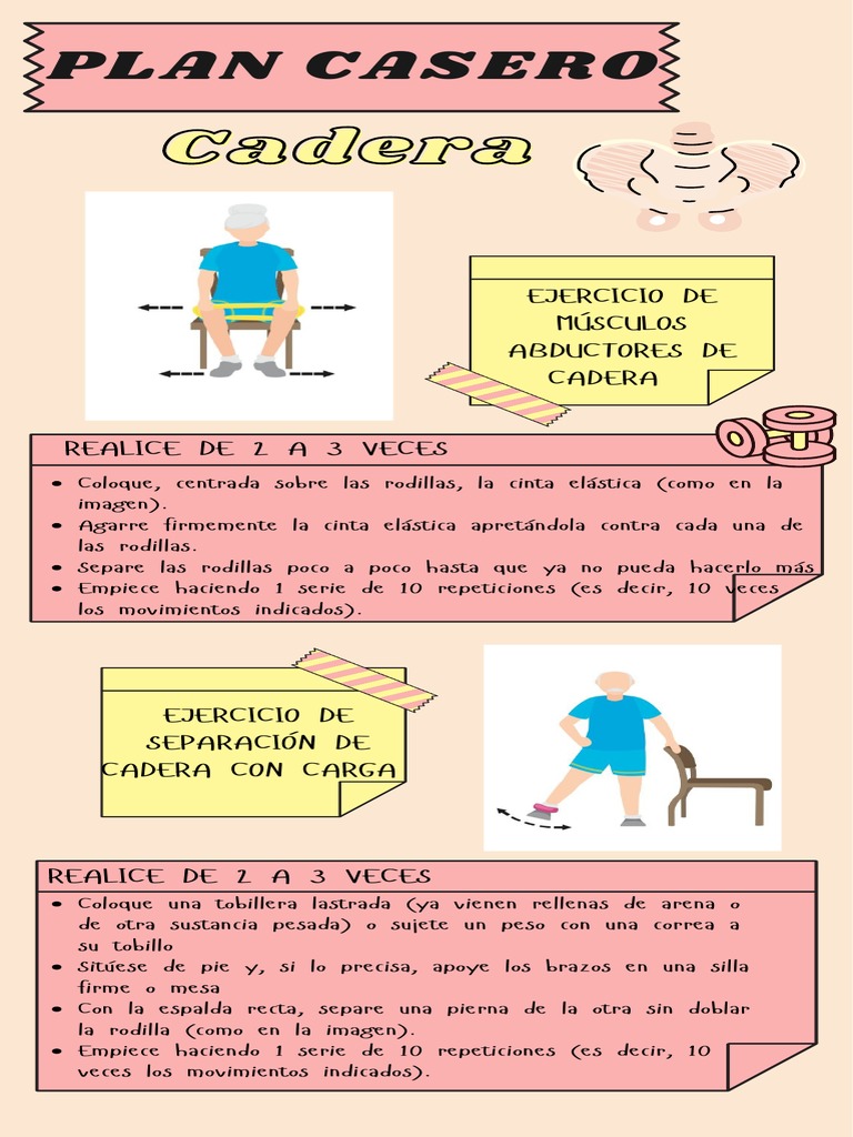 Plan Casero Cadera | PDF