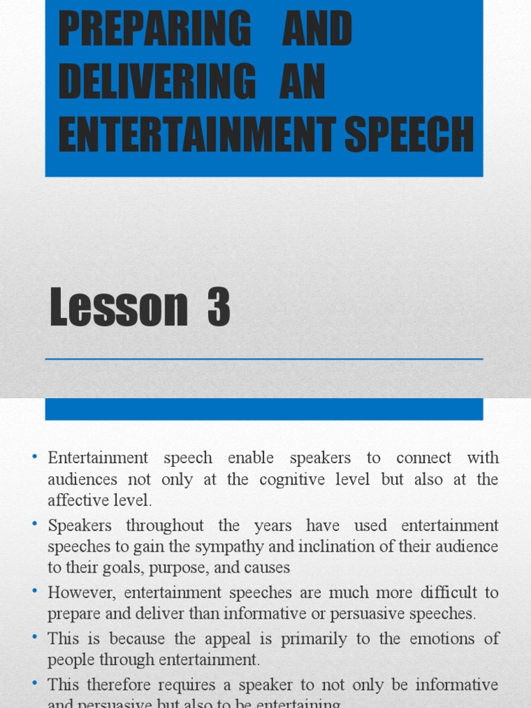 Agong and Group Last Entertainment Speech | PDF | Nonverbal Communication | Humour