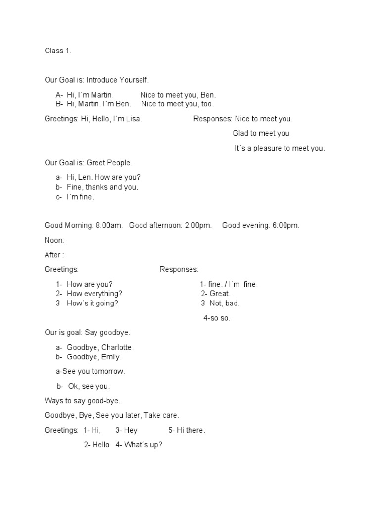 English Class | PDF | Plural | Noun