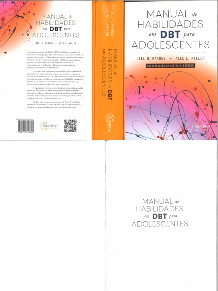 Manual de Habilidades em DBT para Adolescentes PDF | PDF