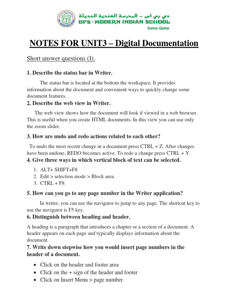 Exercise - Digital Documentation - Elementary | Download Free PDF | Software | Computing