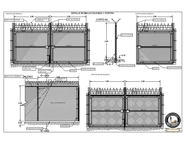 Malla Ciclonica-Detalles-Multisur - Raul Pech Figueroa | PDF