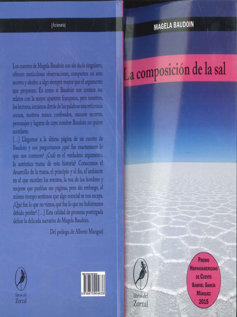 Magdalena BAUDOIN La Conposición de La Sal | PDF