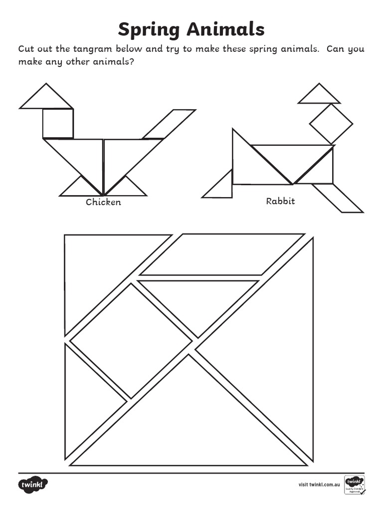 Tangram Spring PDF | PDF