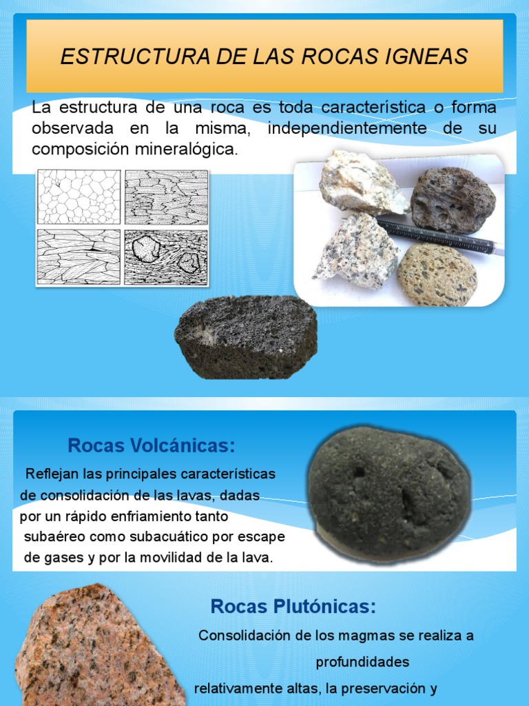 Estructura de Las Rocas Igneas | PDF