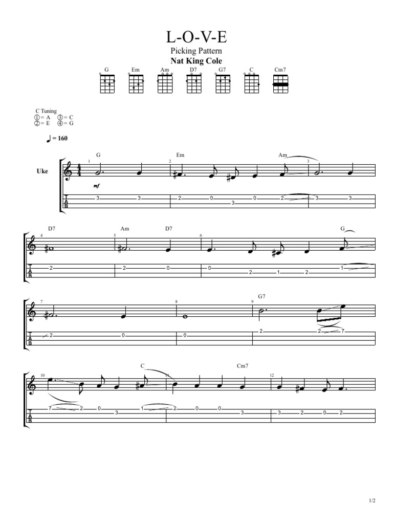 L-O-V-E: Nat King Cole | PDF
