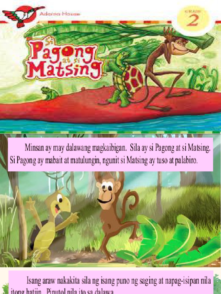 Si Pagong at Si Matsing PDF | PDF