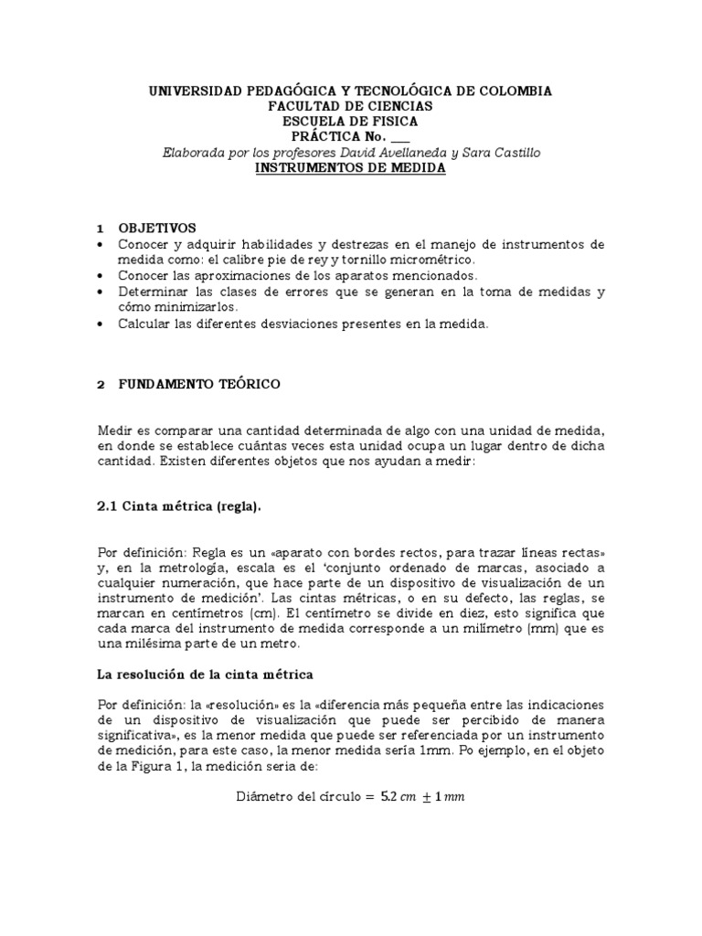 Lab 2 Práctica Mediciones | PDF | Equipo | Science