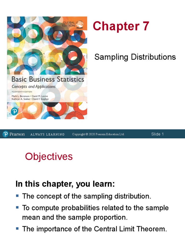 Bbs14e PPT ch07 | PDF | Standard Deviation | Normal Distribution