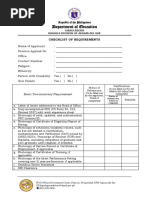 Annex C - Checklist of Requirements and Omnibus Sworn Statement | PDF