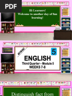 Cot English 4 ... Reality vs. Fantasy | PDF | Curriculum | Lesson Plan