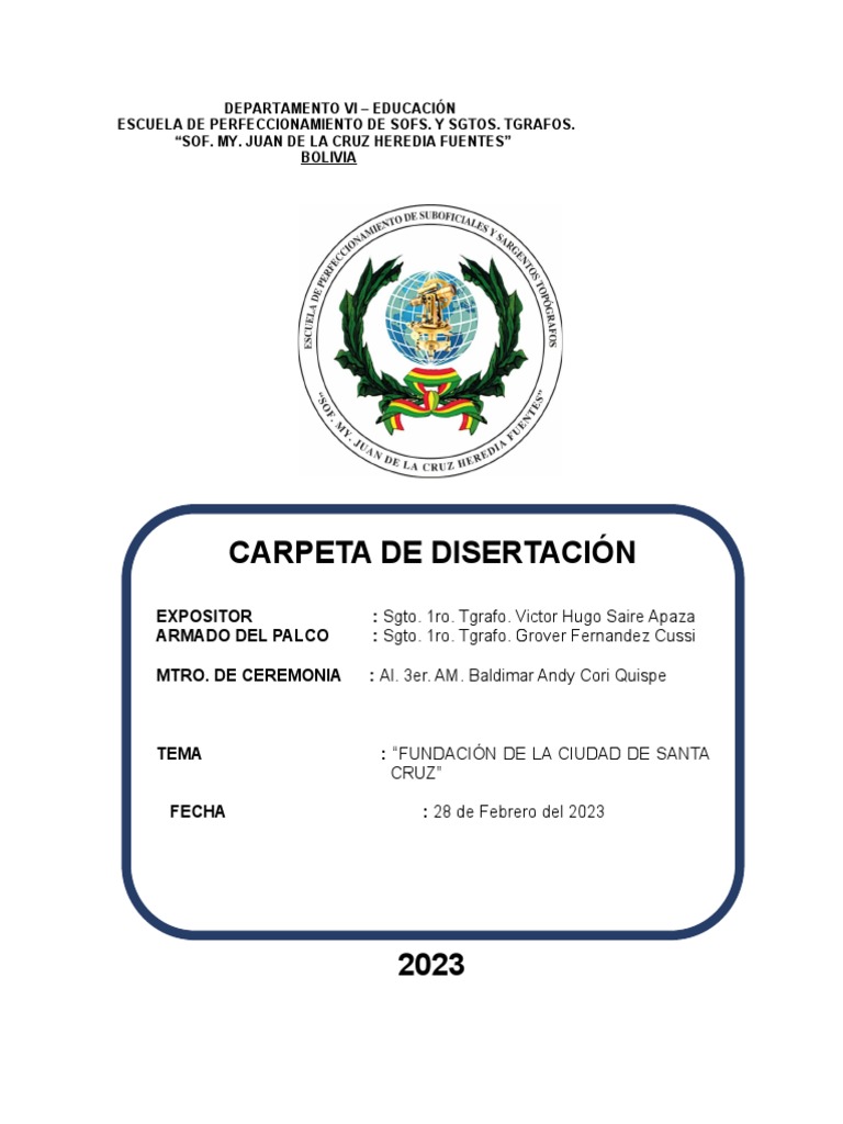 Caratula Secundaria Avanzado | PDF