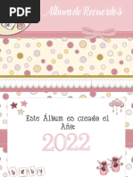 Álbum de Recuerdos del Bebé PDF | PDF