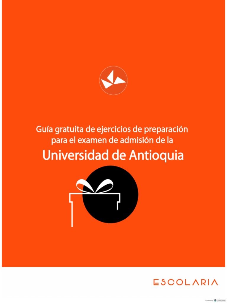 Guia de Ejercicios Simulacro Examen de Admision Universidad de ...