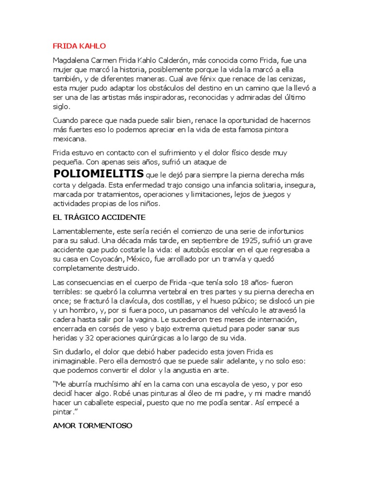 Frida Kahlo Completo | PDF