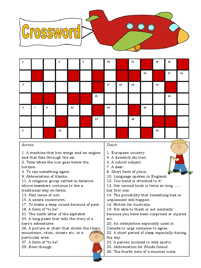 Intermediate Crossword Puzzle Guide | PDF