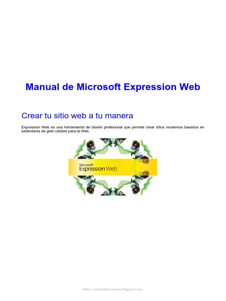 Manual Expression Web | PDF | Red mundial | Internet y web
