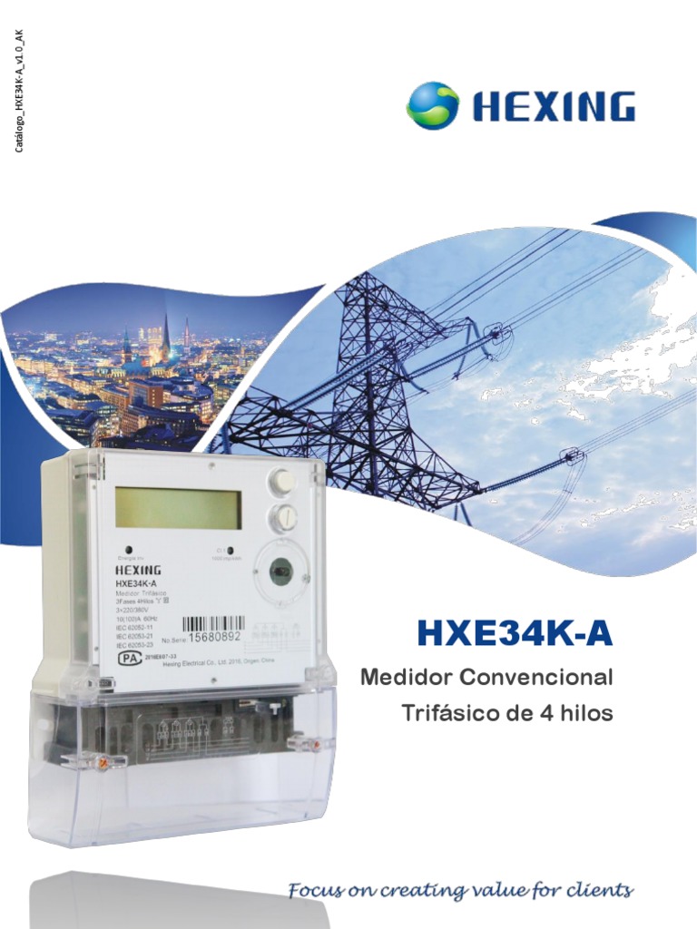 Hxe34k-A - Marca Hexing | PDF | voltaje | Corriente eléctrica