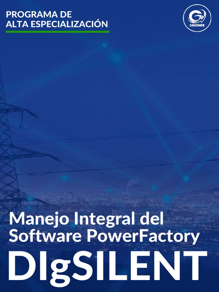 Manejo Integral Del Sofware PowerFactory DIgSILENT | PDF | Ingenieria ...