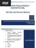 NORMA Oficial Mexicana NOM-222-SCFI - SAGARPA-2018, Leche en Polvo o ...