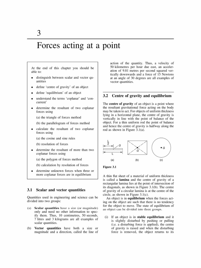 2 Forces Acting at Point PDF | PDF